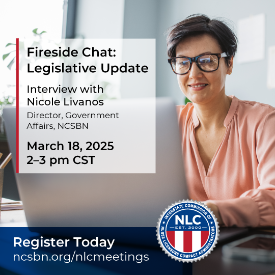 Fireside Chat: Legislative Update - Louisiana State Board of Nursing